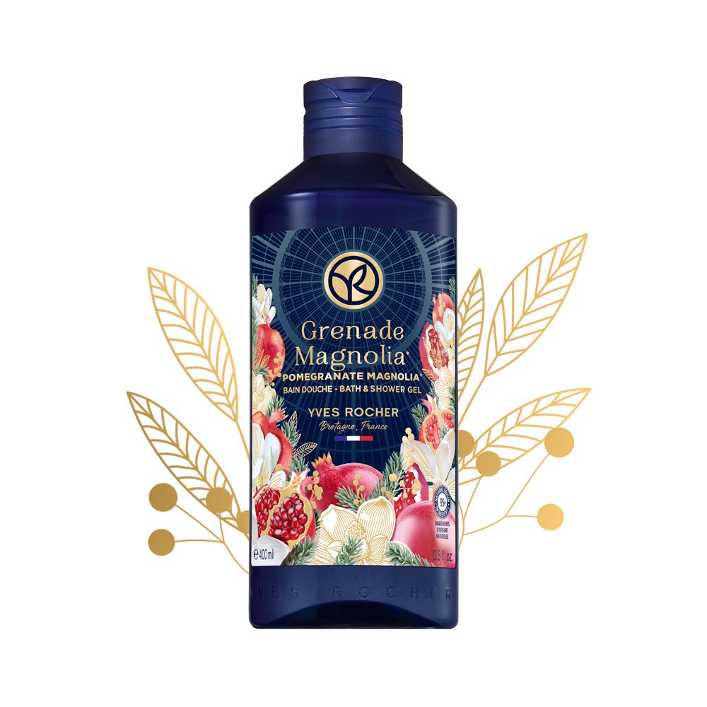 Maxi Gel De Ducha Corporal Granada Y Magnolia