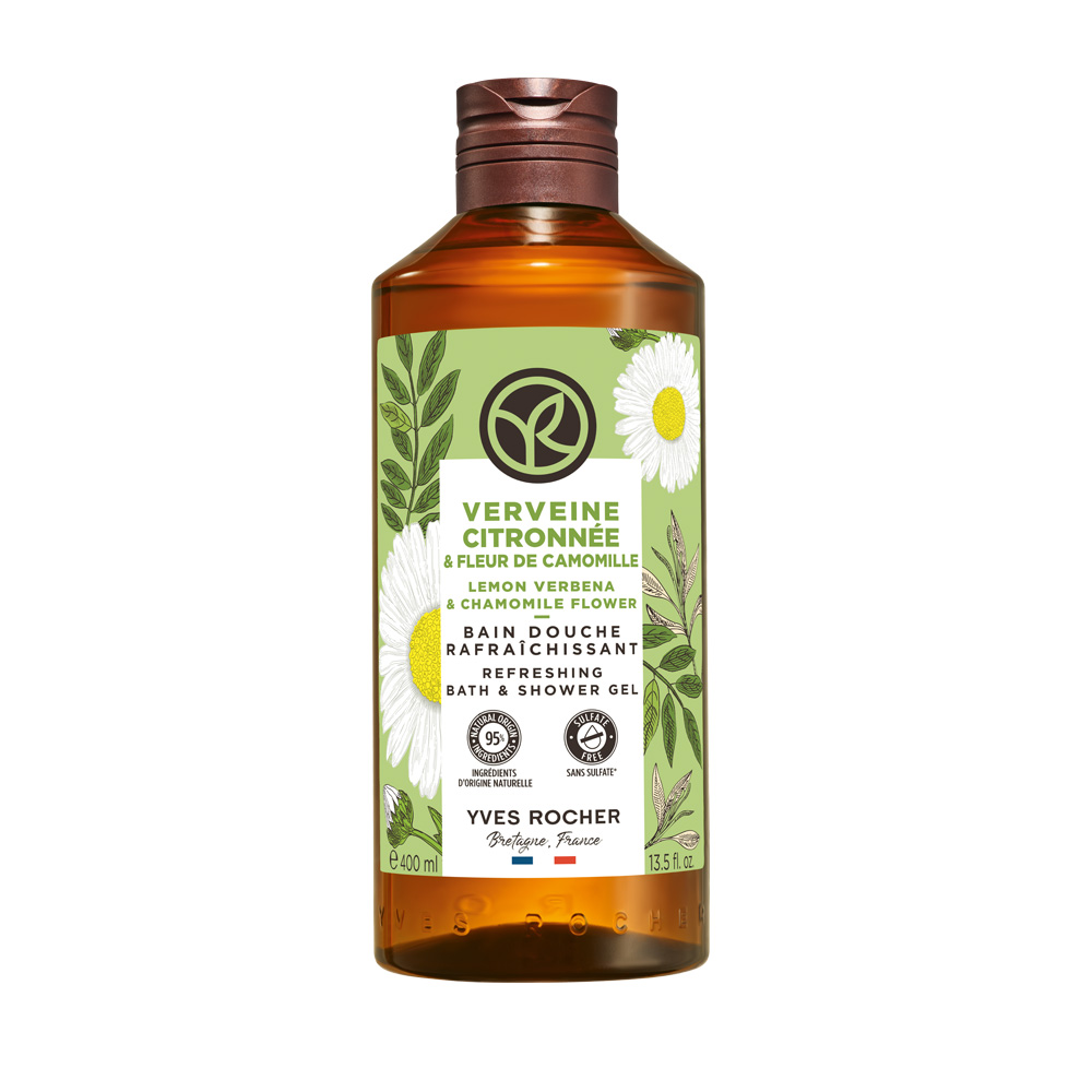 Maxi Gel de Ducha Corporal Verbena de Limón y Flor de Manzanilla